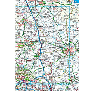 2023 Philip's Big Easy to Read Road Atlas Britain: (Spiral A3)