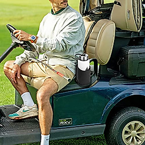 Drinking Cup Holder, Patio Curved Chaise Chair Cup Holder, Drink Holder for Swing Chair Hammock Chair Wicker Chair Egg Chair, Universal Cup & Bottle Holder for Beach Chair, Golf Cart, Wheelchair