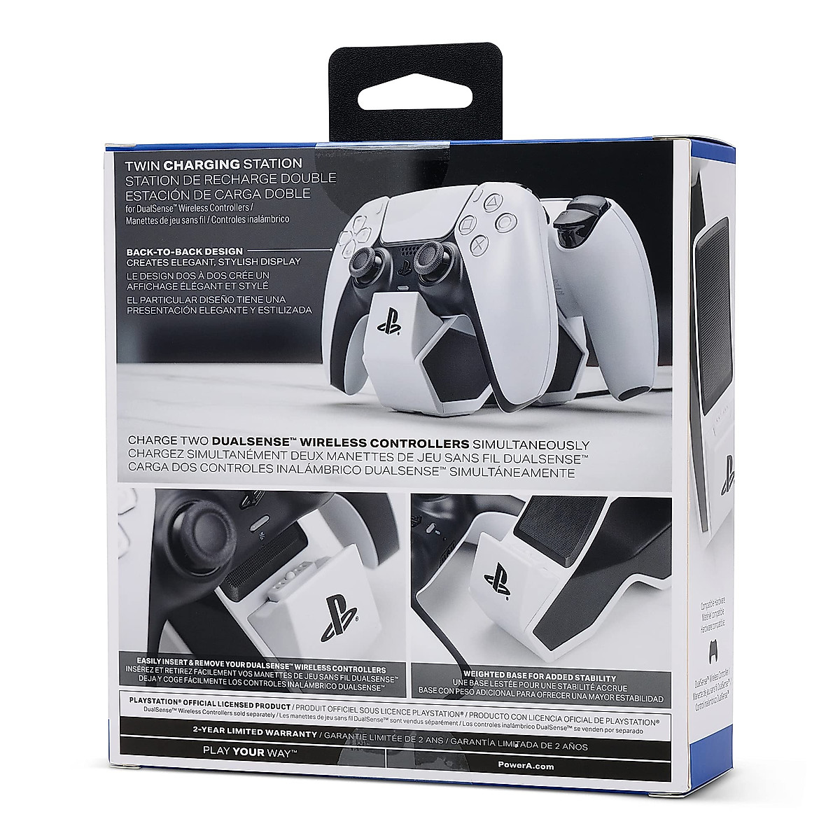 PowerA Twin Charging Station for DualSense Wireless Controllers (EU)