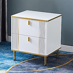 HIGOH Bedside Table Bedside Table Bedroom Furniture Bedside Table Living Room Corner Cabinet Simple Modern Storage Cabinet