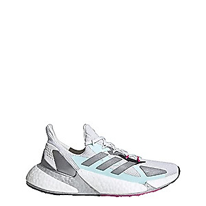 adidas womens X9000L4,Crystal White/Silver,8 M US