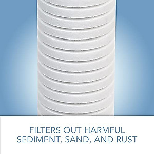 CFS – 2 Pack Universal Fine/Normal Sediment Water Filter Cartridges Compatible with AP110 Models, AO-WH-PREV-R2 – Remove Bad Taste & Odor – Whole House Replacement Filter Cartridge – 5 Micron