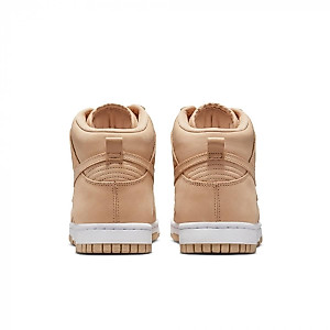 Nike Women's Dunk High premium shoe, Vachetta Tan/Vachetta Tan, 7.5