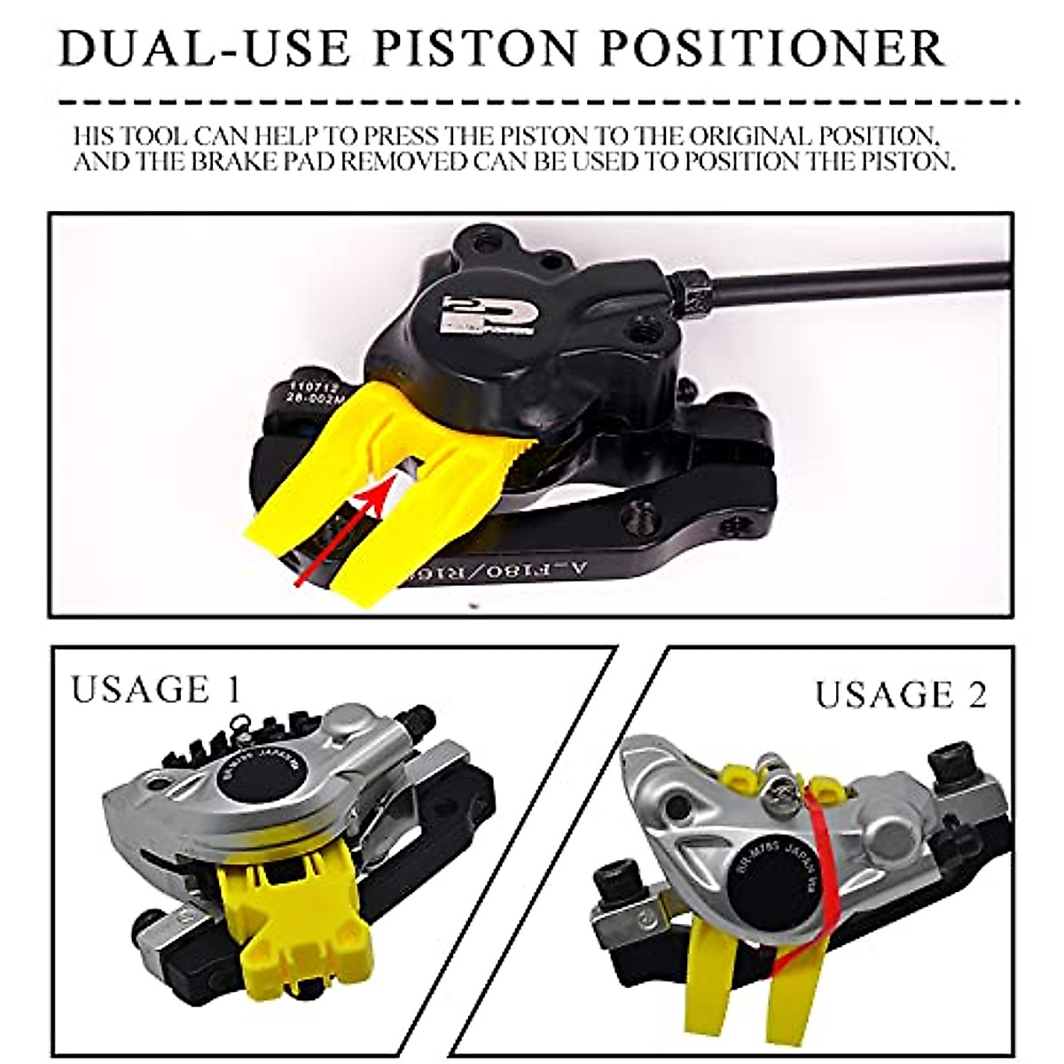 CYCOBYCO Bleed Kit for TEKTRO-TRP Hydraulic Disc Brakes I Bicycle Brakes Service Kit I Bleed Set with Hydraulic Mineral Oil for Disc Brake Perfect Bleeding of The Bicycle Brake