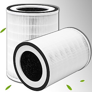 WOCASE Filter Replacement, Compatible with Afloia and MORENTO KILO, KILOPRO, MIRO, MIROPRO Air Purifier, and Cuckoo CAC-I0510FW Air Purifier, 2Pack