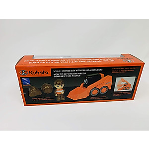NewRay Kubota Pre-School Lil' Orange Skid Steer Play Set