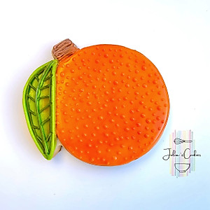 Orange Cookie Cutter, 3.25" Made in USA by Ann Clark