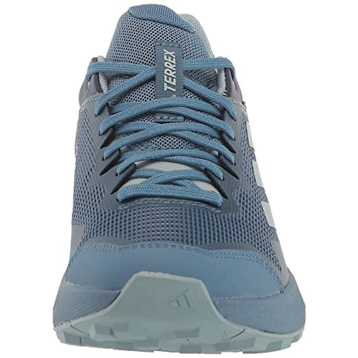 adidas Women's Terrex Trailrider Trail Running Shoe, Wonder Steel/Magic Grey Met/Pulse Lilac, 8