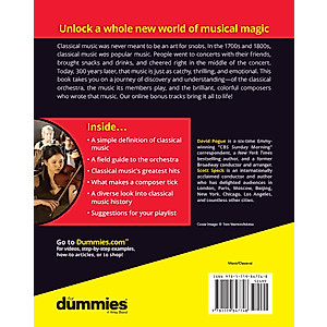 Classical Music For Dummies (For Dummies (Music))