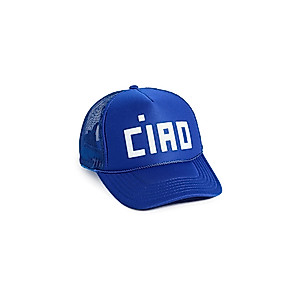 Clare V. Women's Trucker Hat, Blue, One Size