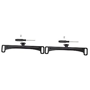 Milisten License Plate Mount 2pcs Mirror License Dash Backup Metal Bracket for Rearview Cam Accessory Automotive View Camera Mount Car Plate Rear Accessories Holder Reverse Dash Cam Mount