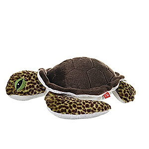 Wild Republic Sea Turtle Plush, Stuffed Animal, Plush Toy, Gifts for Kids, Cuddlekins 12 Inches , Green