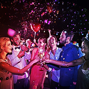 missyee 36 RGB LED DJ Stage Uplight -DMX Control Sound Activated with Remote Control and 9 Modes LED for Wedding, Events, Christmas and Halloween Music Disco Party -R&D in USA -4 Pack