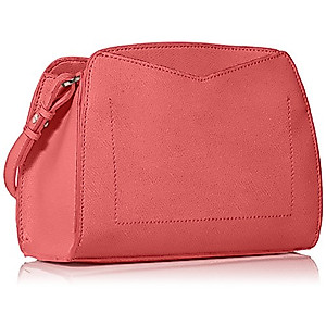 Calvin Klein womens Calvin Klein Clementine Mercury Leather & Celestial Stud Embellished Crossbody, rose quartz, One Size