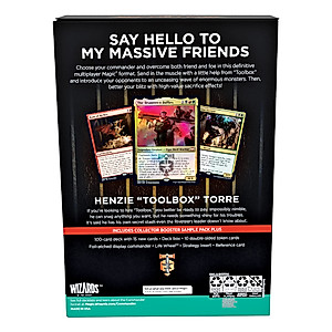 Magic: The Gathering Streets of New Capenna Commander Deck – Riveteers Rampage + Collector Booster Sample Pack