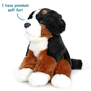TigerHart Bastien The Bernese Mountain Dog - 13 Inch Stuffed Animal Plush