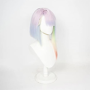 HIGGEL Anime Cyberpunk Edgerunner Cosplay Wig - Cyberpunk Edgerunner Lucy Wig for Halloween Costume Party