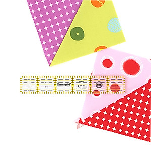 Omnigrid 1 x 6-Inch Ruler, Clear Quilting and Sewing Ruler