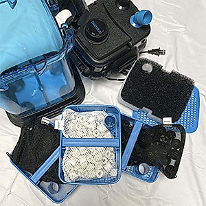 Aquacity™ Premier Bio Ceramic Rings in Media Bag for Aquarium Fish Canister Filter (4 Bags (4 Lbs))