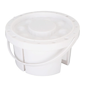 Paint Brush Washer, Multi Purpose Portable Handle Plastic Collapsible Painting Water Cup for Travel