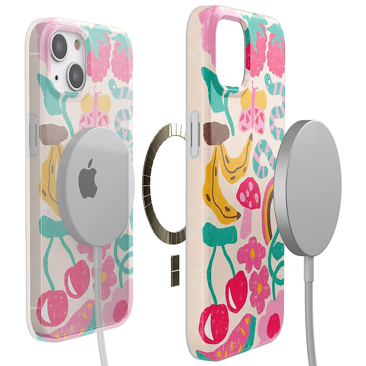 Casely iPhone 13 Case | Compatible with MagSafe | Doodle Bug | Crayola Crayon Case