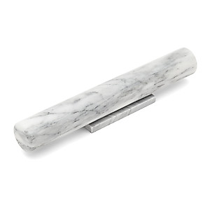 Fox Run French Marble 11" Rolling Pin with Base, 3 x 13 x 3 inches
