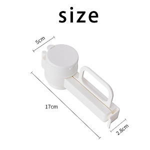 RIYUNE Food Bag Sealing Clip With Pour Spout,Seal and Pour Bag Clip,Snack Clips That Pour,Chip Bag Clips,Seal Pour Food Storage Bag Clip for Snack,Oatmeal,Coffee,Potato Chips (3PCS)