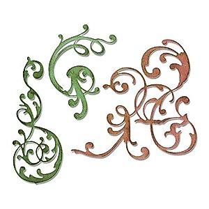 Sizzix, Multi Color, Thinlits Die Set , Adorned by Tim Holtz, 3 Pack, One Size