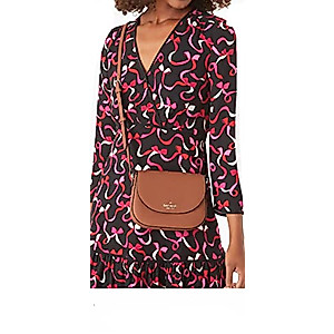 Kate Spade Leila Mini Flap Crossbody (Warm ginger)