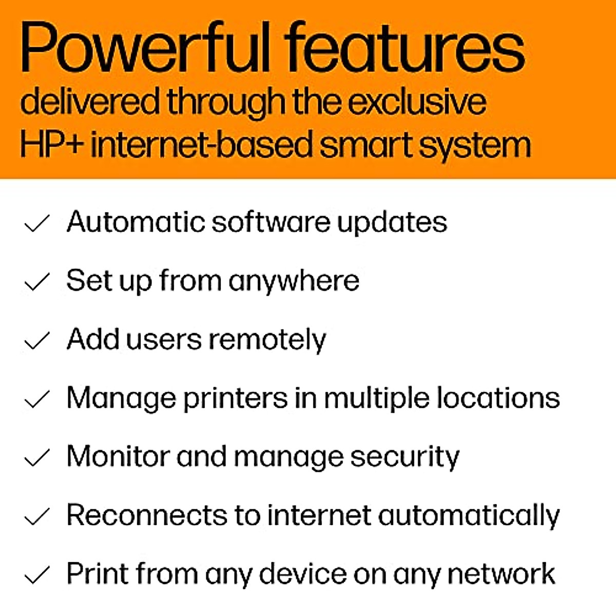 HP LaserJet Pro 3001dwe Wireless Black & White Monochrome Printer with HP+ Smart Office Features