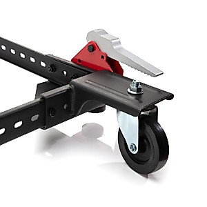 PROTOCOL Equipment Universal Rolling Base for Large Power Tools and Machinery, Durable Steel Construction, Adjusts from 12 inches to 33 inches, Foot Levers Lock for Stability, 400 lb. Capacity