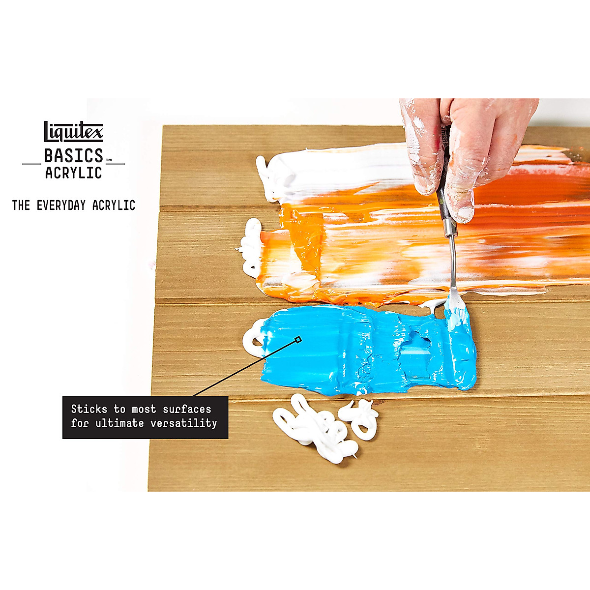 Liquitex BASICS Acrylic Paint, 250ml (8.5-oz) Tube, Pyrrole Red