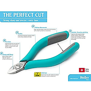 Erem Weller Erem 522N 4 1/2 Magic Diagonal Medium Oval Head Cutter with Full Flush Cut