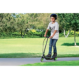 Razor Power Core E90 Electric Scooter with hub motor, push-button throttle, for kids 8+