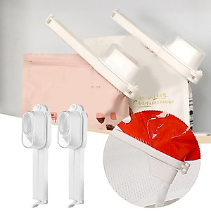 Food Bag Sealing Clip with Pour Spout, Food Bag Clips with Pour Spouts Bag Clips for Food, Bag Sealing Clip with Pour Spout Reusable Plastic Cap Sealer Clips for Small Particle Food Flour