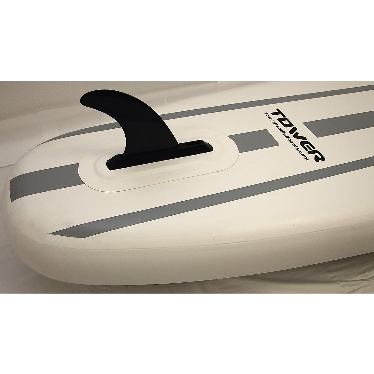 Tower Xplorer Inflatable 14' Stand Up Paddle Board - (8 Inches Thick) - Universal SUP Wide Stance - Premium SUP Bundle (Pump & Adjustable Paddle Included) - Non-Slip Deck - Youth and Adult