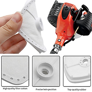 Anxingo A226000350 Air Filter Replacement for Echo SRM-266 SRM-266S SRM-280 PE-280 PB-251 PB-255 PB-265, A226000351 A226000470 A226000471 A226000472 Air Filter