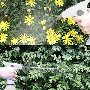 T TOVIA 1L Electric Plant Mister Spray Bottle for Indoor/Outdoor Plants, Electric Watering Can with Adjustable Copper Spout, Automatic Plant Watering Devices, for Hair, Cleaning Home, Gardening