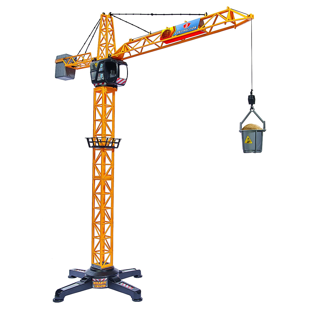 DICKIE TOYS 40" Giant Crane Playset, Multi (201139013)