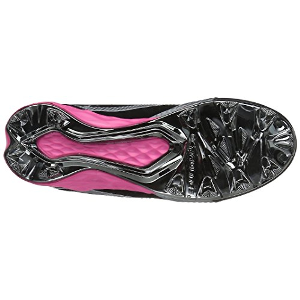 Rawlings Girl's Capture Baseball Shoe, Black/Pink, 3.0 M US Little Kid