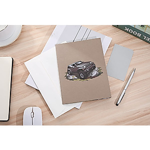 Liif Jeep Wrangler 3D Pop-Up Birthday Card for Men, Father's Day, Retirement, Get Well Soon