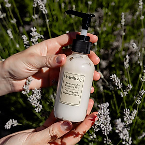 evanhealy Blue Lavender Cleansing Milk | Soothe & Calm Reactive Skin | Moisturizing Gentle Deep Clean For Sensitive Skin