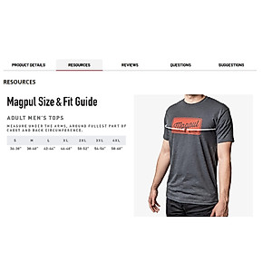 Magpul Cotton Crew Neck Short Sleeve T-Shirt for Men, Independence Icon Athletic Heather, 3X-Large