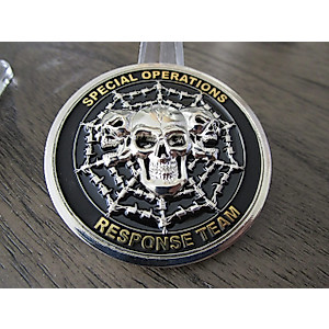 Federal Bureau of Prisons Special Operations Response Team Dept of Justice Challenge Coin