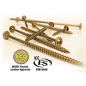 GRK Fasteners 12281 RSS 3/8" x 6" Screws 50CT