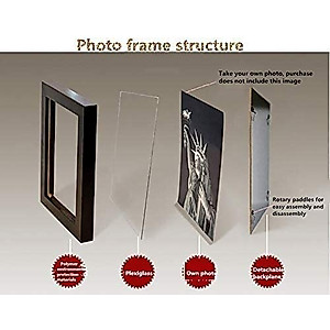 VALKEM 24 Frames Large Multi Picture Photo Frames Wall Set Simple Black White Photo Frame Wall Set Modern Blue Mediterranean Photo Wall Wall Gallery Kit Red Pink Photo Collage Frame (Color : White an