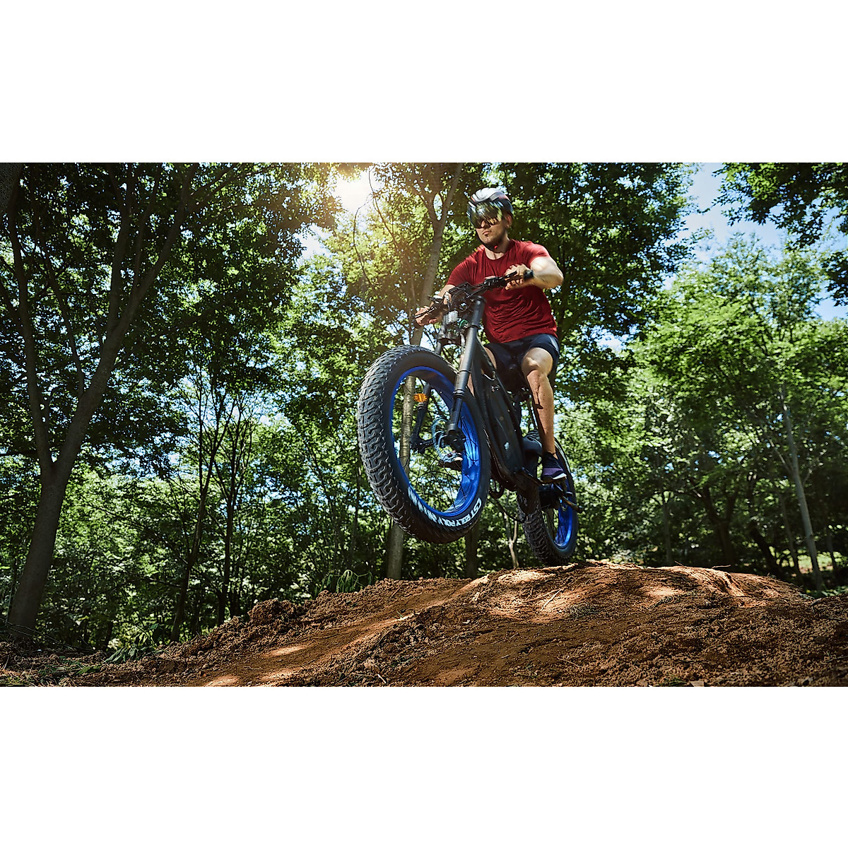 ECOTRIC Electric Bike for Adults Powerful 1000W Motor Fat Tire 18AH/48V Large Removable Battery 26" x 4.8" Electric Bicycle Beach Snow E Bike with Suspension Fork