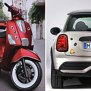 Pounchi Soot Sprites Fridge Magnet (9 Pack) Anime Magnet Bumper Office Cabinets Decoration Fridge Metal Magnet Flexible Reusable Magnetic Vinyl