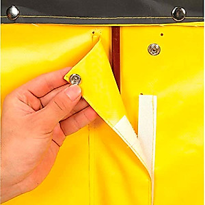 24 Bushel Yellow Vinyl Basket Bulk Truck, 53-1/4"L x 36-1/4"W x 30-1/2"H