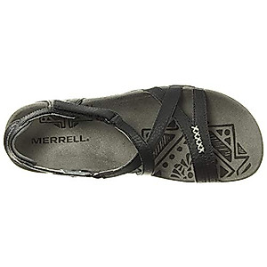 Merrell Women's Sandspur Rose LTR Sandal, Black/Paloma, 8